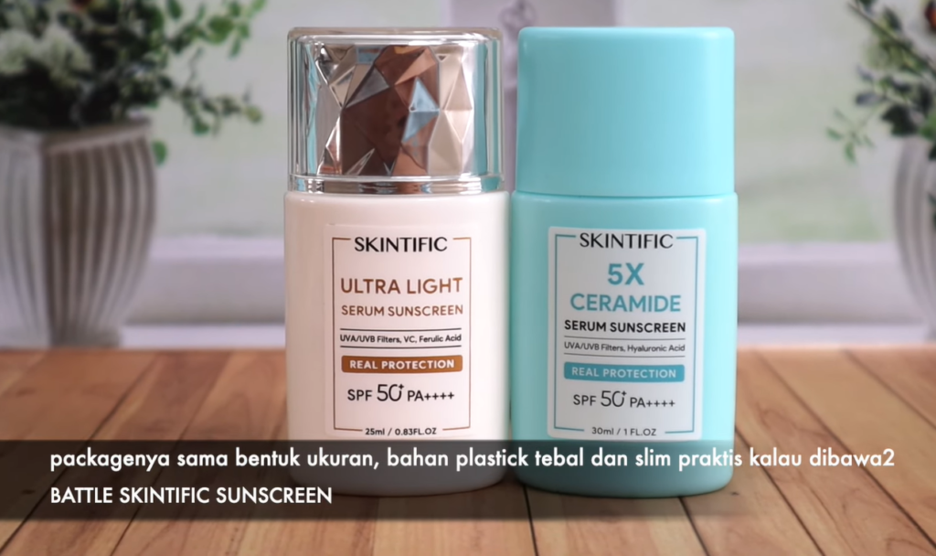 Perbedaan Sunscreen Skintific Biru dan Putih; Kelebihan dan Manfaatnya ...